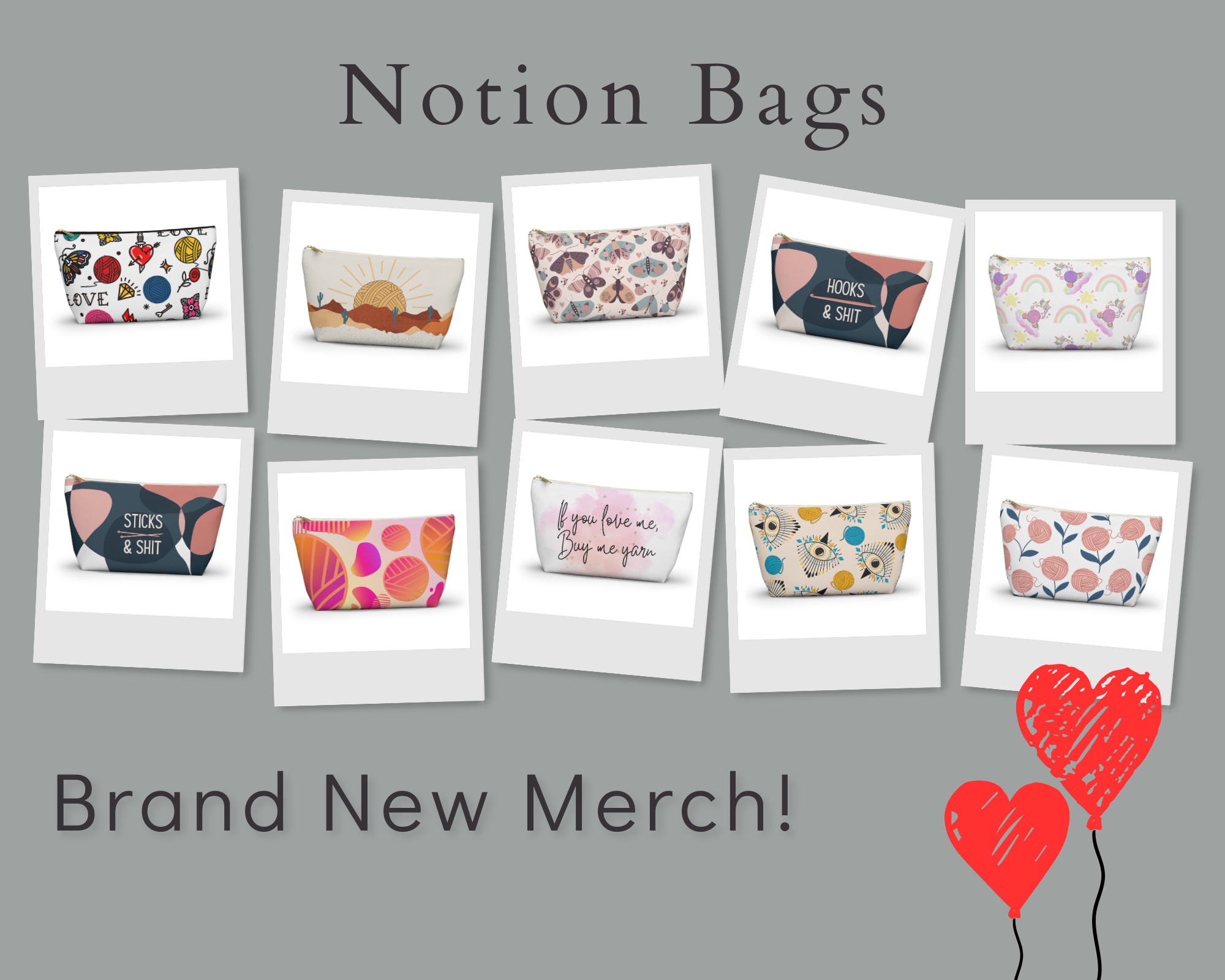 Check Out All These Notion Bags ~ On Sale Now! ~ Knit and Crochet Ever ...