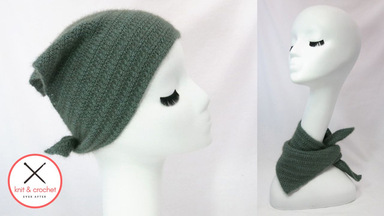 Triangle Neckerchief or Headscarf Pattern ~ Knit and Crochet Ever After