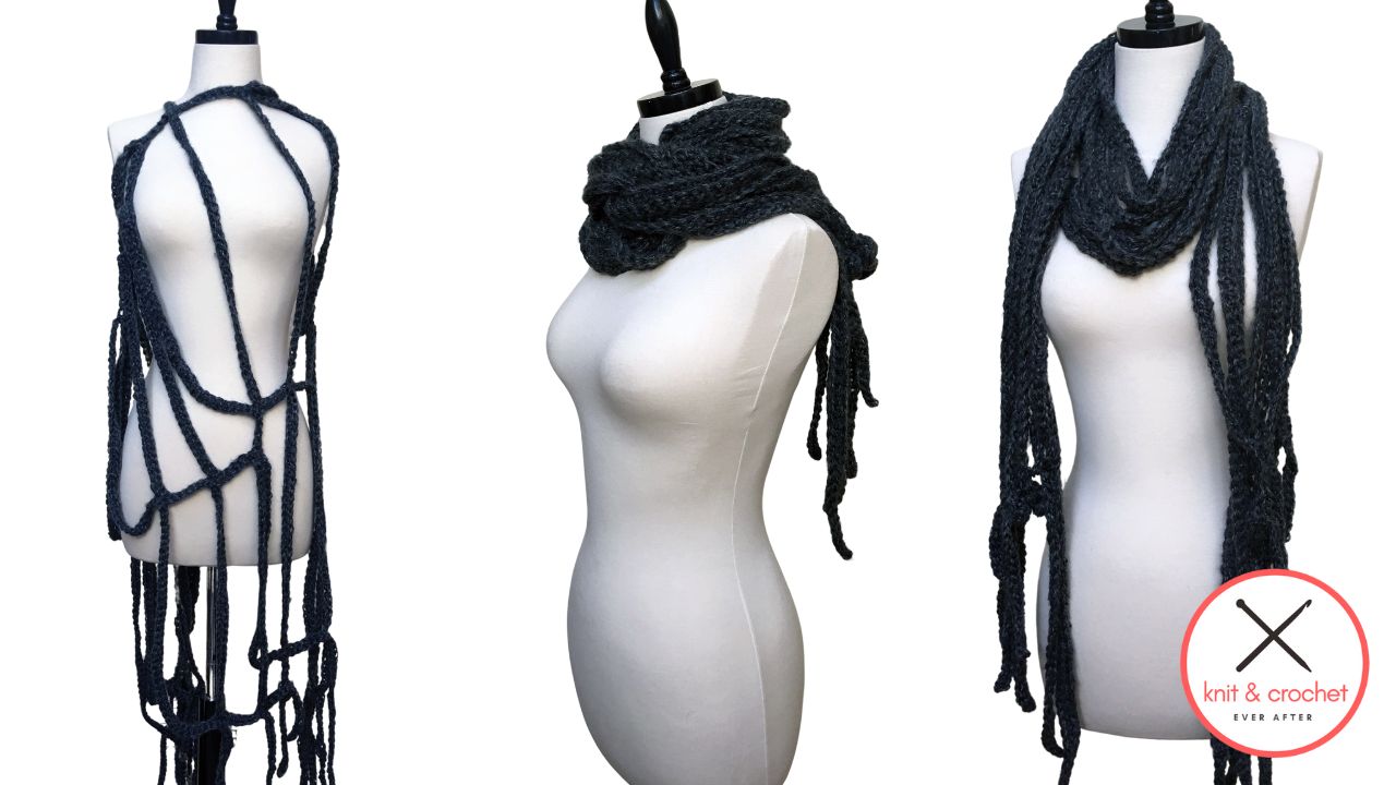 Cobweb Shawl ~ Knit and Crochet Ever After