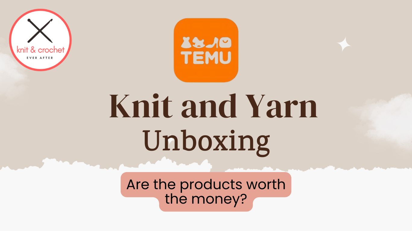 Temu Haul Part Two: Knitting Needles & More Yarn! ~ Knit and Crochet ...