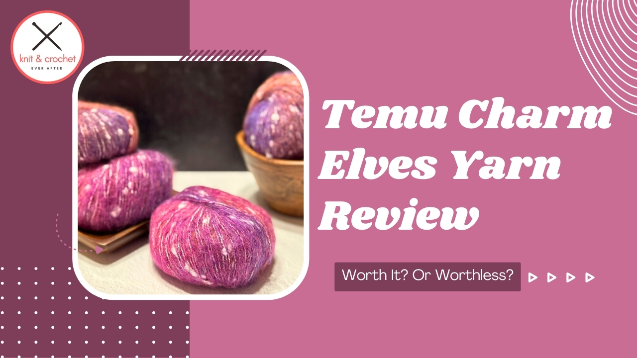 Yarn Rip Off? Temu Charm Elves Cute Gradient Yarn Review & Free Pattern ...
